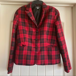 Giorgio Sant’Angelo | Jackets & Coats | Giorgio Santangelo Plaid Blazer ...